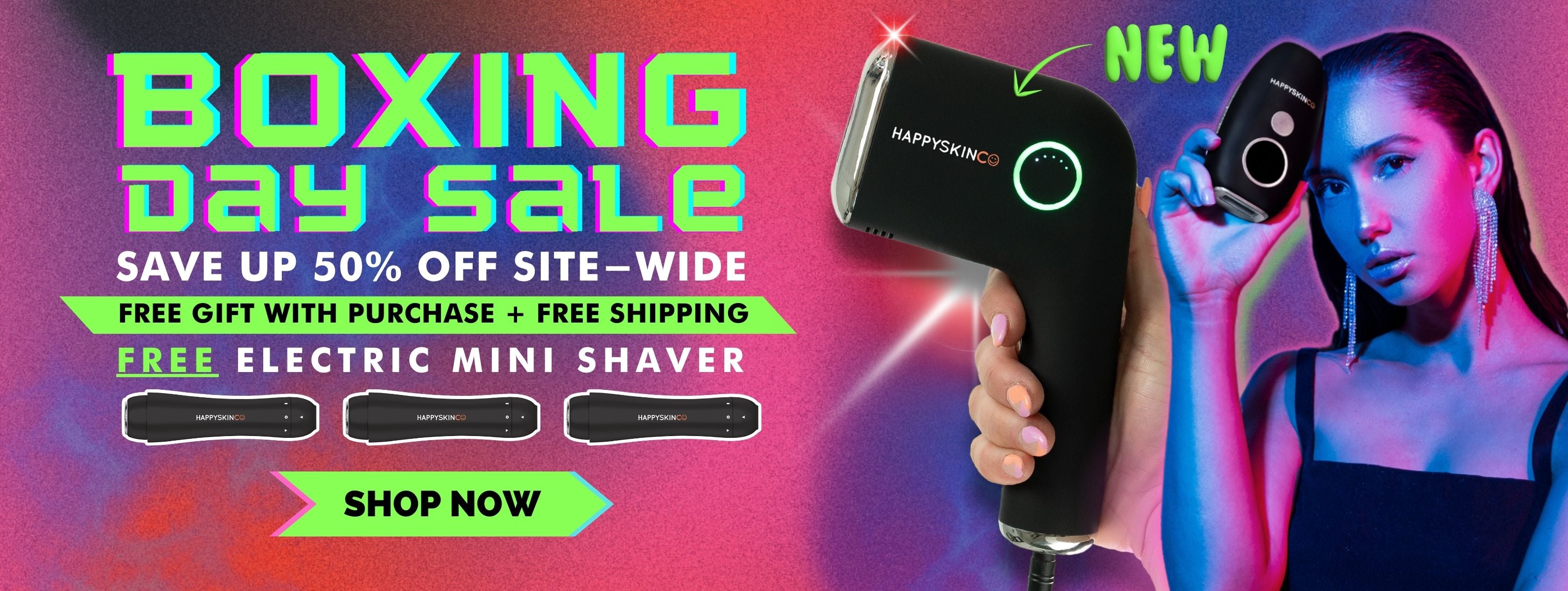 At-Home IPL Laser Hair Removal Handsets – Happy Skin Co