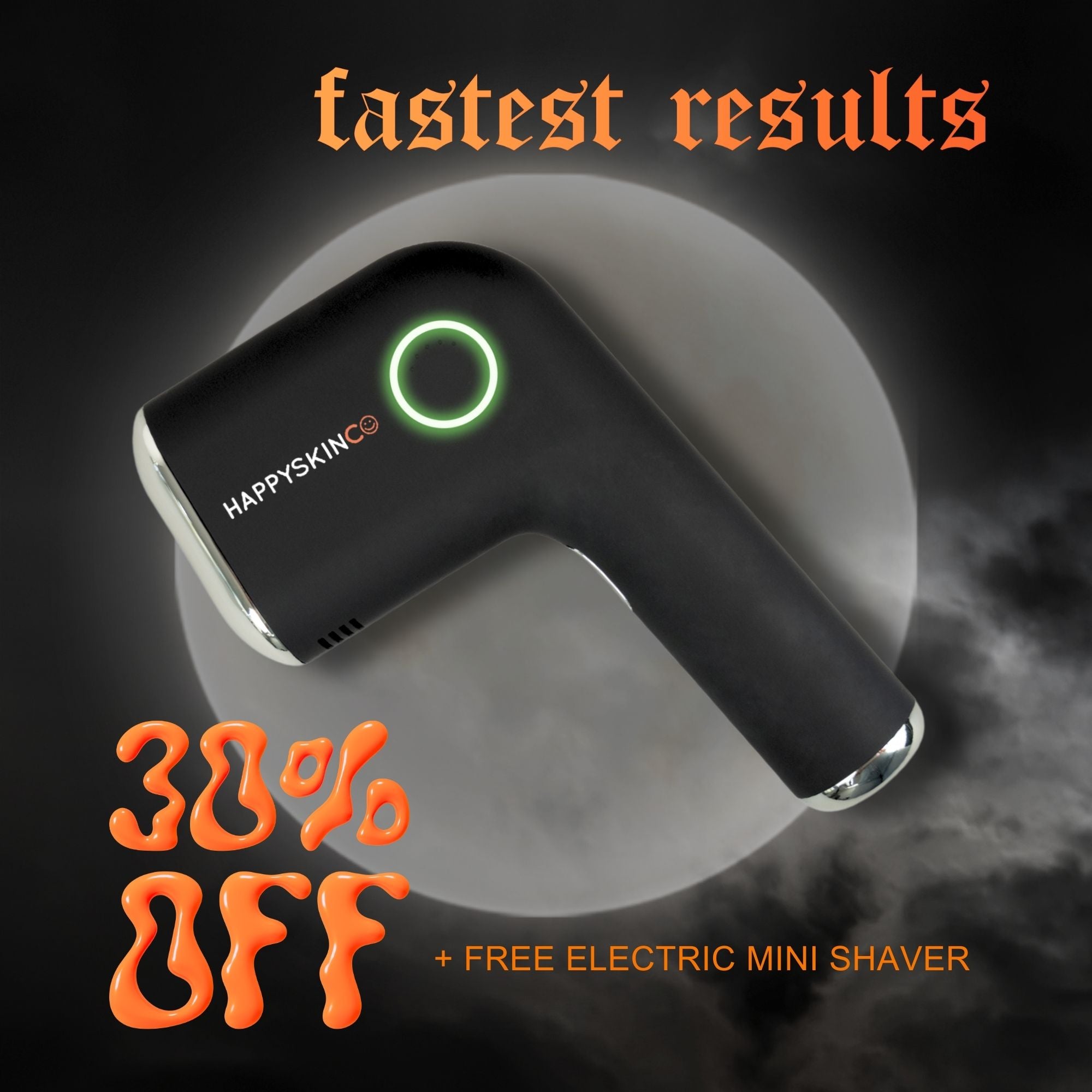 HappySkin Diamond IPL Hair Removal Handset – Happy Skin Co